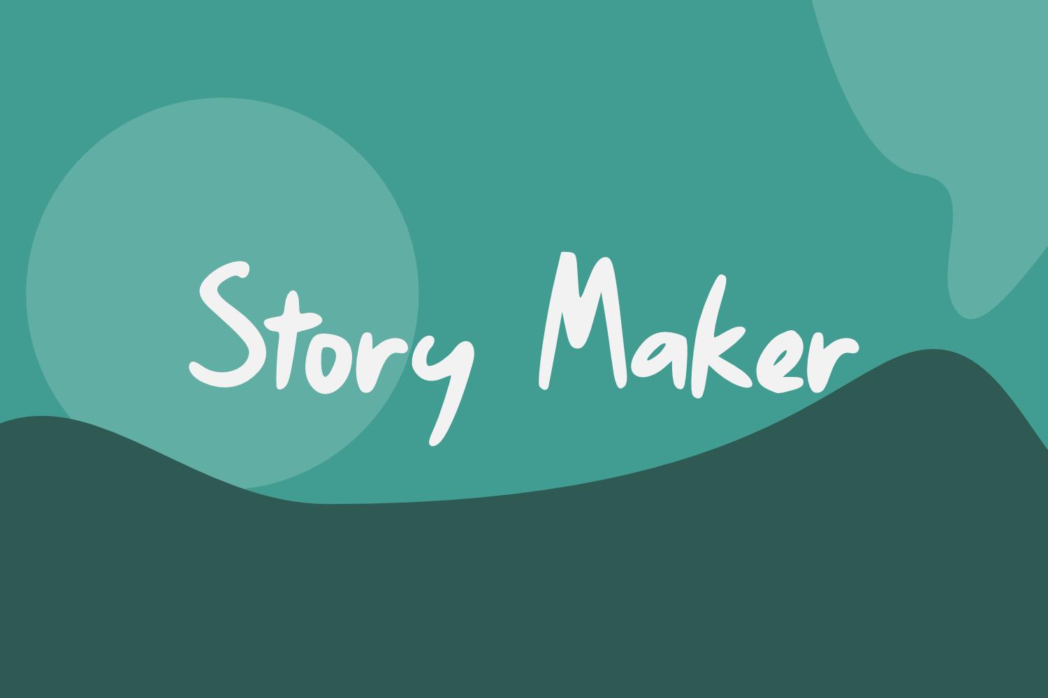 Story Maker Font Free Premium Download Story Maker Font Free Premium Download